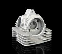China OEM Custom Aluminum Cylinder Head Assembly for BAJAJ 100cc Engines - A-Class Standard Motorcycle Cylinder Top for sale