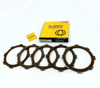China HJ125 8 Clutch Plate Heavy Duty Metal Motorcycle Transmission Clutch Disc Friction Kit for sale
