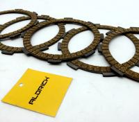 China HJ125 8 Clutch Plate Heavy Duty Metal Motorcycle Transmission Clutch Disc Friction Kit for sale