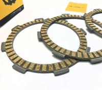 China Motorcycle Clutch Plate HJ110 Metal Standard Size Engine Clutch Disc for sale