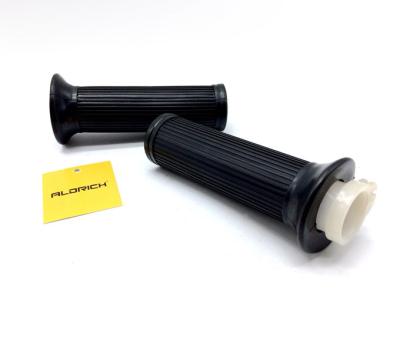 China BAJAJ Motorcycle Handle Grip - Rubber Ergonomic Moto Handlebar Grips Bar Ends for sale