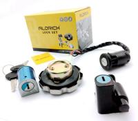 China Motorcycle Lock Set HJ CG Premium Metal Standard Size Engine Switch Ignition Key Kit for sale
