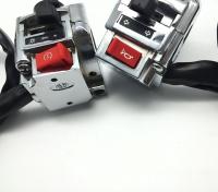 China HJ Wing Handle Switch Plastic standard size Motorcycle Hand Control Switch for sale