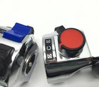China HJ Wing Handle Switch Plastic standard size Motorcycle Hand Control Switch for sale