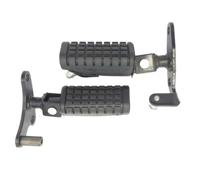 China ALDRICH HAOJUE XPRESS Motorcycle Front Footrest - Premium Iron Heavy Duty Foot Pegs for sale