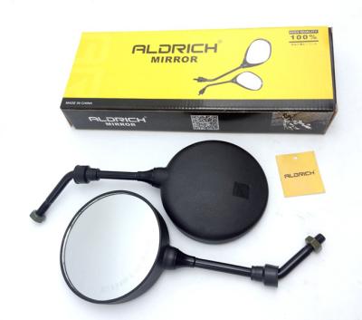 China Bajaj Boxer 100/BM100 Motorcycle Mirror | Impact-Resistant ABS Standard Size | Rear View Side Mirrors Pair (LH+RH) for sale