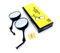 China Bajaj Boxer 100/BM100 Motorcycle Mirror | Impact-Resistant ABS Standard Size | Rear View Side Mirrors Pair (LH+RH) for sale
