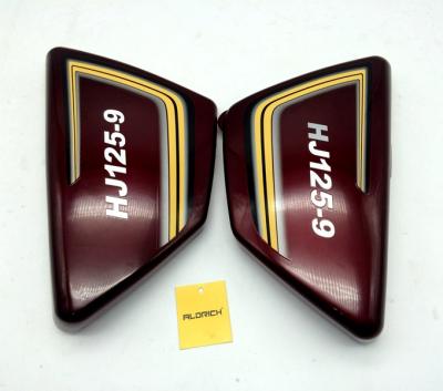 China HJ125-9 Motorcycle Side Cover - High-Impact ABS Plastic Body Fairing Left & Right Panel for sale