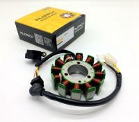 China Motorcycle Magneto Stator Coil Copper 12-Pole for Bajaj Pulsar 200NS Generator Assy for sale
