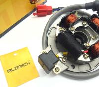 China Bajaj 100 Stator Coil - High-Quality Copper Aluminum Motorcycle Magneto Generator Coil for sale