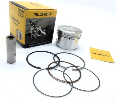China Piston Set for HJ125-8 Motorcycle | Durable Alloy Aluminum Standard Size Cylinder Piston Kit for sale