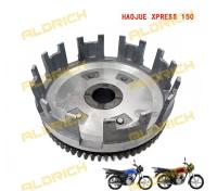 China ALDRICH CLUTCH COVER - HAOJUE XPRESS - ADC12 Aluminum Alloy Engine Side Case for sale
