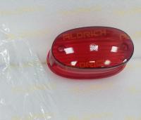 China Haojue Xpress 125 Tail Light Lens (Part No. 35712H17400H000) High-Visibility Motorcycle Rear Brake Lamp Cover OEM/ODM for sale