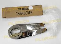 China Electroplated Motorcycle Chain Case Durable Iron Chain Cover Comp for HAOJUE XPRESS 125 OEM 61310H17400H000 for sale
