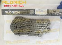 China OEM Aldrich 428H-122L Alloy Steel Motorcycle Chain Wholesale Factory Price Drive Chains for Bajaj BM150 (Transmission Link) for sale
