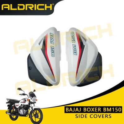 China BM150 Bajaj Boxer 150 Side Cover Pair Durable ABS Plastic Fairing Body Panel for sale