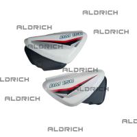 China BM150 Bajaj Boxer 150 Side Cover Pair Durable ABS Plastic Fairing Body Panel for sale
