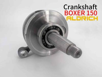 China Bajaj Boxer 150 Engine Crankshaft Forged Steel Shaft Assembly for sale