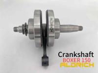 China Bajaj Boxer 150 Engine Crankshaft Forged Steel Shaft Assembly for sale