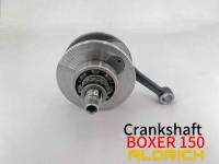 China Bajaj Boxer 150 Engine Crankshaft Forged Steel Shaft Assembly for sale