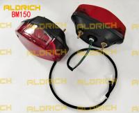 China BAJAJ BM150 Motorcycle Taillight Assembly - Rear Stop Signal Light for sale