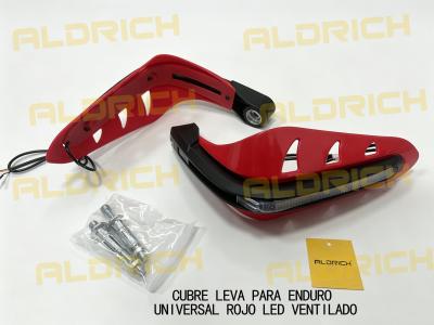 China JG-1800 Dirt Bike Hand Guards HD-27 with LED Light – Multi-Color Aldrich Motorcycle Handguards for Dirtbike for sale