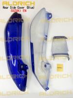 China Aldrich Motorcycle Rear Side Cover Set (Tail Fairing / Side Panel) for SUZUKI EN125/EN150 EN Series (Left & Right) - Black / Blue / Silver / Red for sale