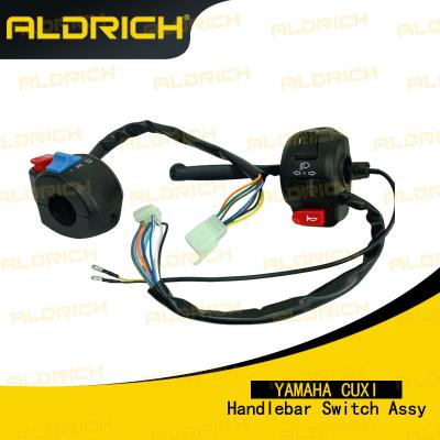 China High Quality Aldrich Motorcycle Handlebar Switch Assembly for Yamaha Cuxi Scooter / Motorcycle Spare Parts Switch Control Bushing Wholesale for sale