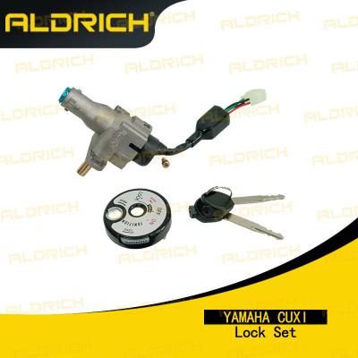 China High Quality Motorcycle Lock Set Ignition Switch Assembly for Yamaha Cuxi Spare Parts Wholesale for sale