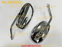 China Haojue Genuine Motorcycle Rear View Mirror Assy (Part No. 56051H05302H000) for sale