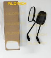 China High Quality YAMAHA Cuxi 110 Motorcycle Rear View Mirror Assembly cuxi 110cc Side Mirror Matte Black/Silver for sale