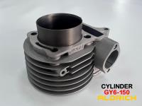 China Motorcycle Cylinder Kit Aluminum Alloy GY6-150 Engine Cylinder Piston Set Cylinder Set for sale