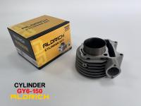 China Motorcycle Cylinder Kit Aluminum Alloy GY6-150 Engine Cylinder Piston Set Cylinder Set for sale