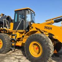 China High Performance Used Cat 966H Wheel Loader Heavy Duty Construction Machinery For Export for sale