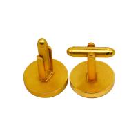 China Free Design Custom Cufflinks Own Design Logo Metal Cufflinks Gold Plated Making Luxury Cufflinks for sale