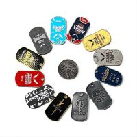 China 30mm Custom Dog Tag Soft Hard Enamel Dog ID Tags Engraved Zinc Alloy for sale