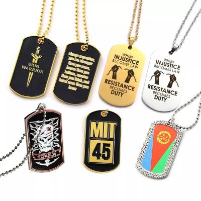 China 30mm Custom Dog Tag Soft Hard Enamel Dog ID Tags Engraved Zinc Alloy for sale