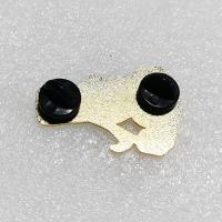 China Lapel Pin PVC Backing Enamel Pin Rubber Clutch Badge Accessories for sale