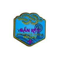 China Cute Butterfly Clutch Lapel Pin Enamel Pins Badges ISO9001 Durable for sale