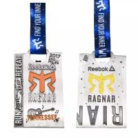 China ISO9001 Metal Custom Logo Medals Wearproof Polished Running Ironman Triathlon Medal for sale