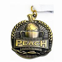 China Virtual Sports Metal Award Medals Customized 3D Printed Medals 2mm To 5mm for sale