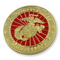 China Souvenir Gift Army Navy Commemorative Coins Antique Euro Challenge Coins Durable for sale