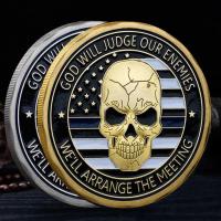 China 3D Zinc Alloy Silver Brass Copper Souvenir Challenge Coin Collection Coins 2mm 3.5mm 6mm for sale
