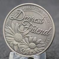 China Metal Antique Brass Zinc Alloy Custom Logo Challenge Coins Double Sided Minted SGS for sale