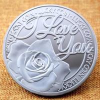 China Custom Design Silver Antique Bronze Coins Zinc Alloy Game Token Coins ODM for sale