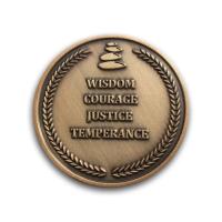 China Aluminum Personalized Wedding Coins Custom Mint Coins 1.5mm To 3.5mm Rustproof for sale
