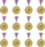 China ODM Bespoke Metal Gold Medal Souvenir Fine Sports Medal With Ribbon for sale