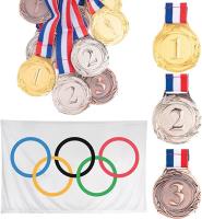 China Zinc Alloy Mens Basketball Silver Gold Metal Award Medals 2mm To 7mm Thickness for sale