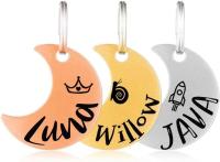 China 1000pcs Laser Engrave Dog Tags Paw Printed Sublimation Dog Tag Blanks for sale