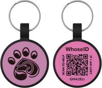 China 1000pcs Laser Engrave Dog Tags Paw Printed Sublimation Dog Tag Blanks for sale